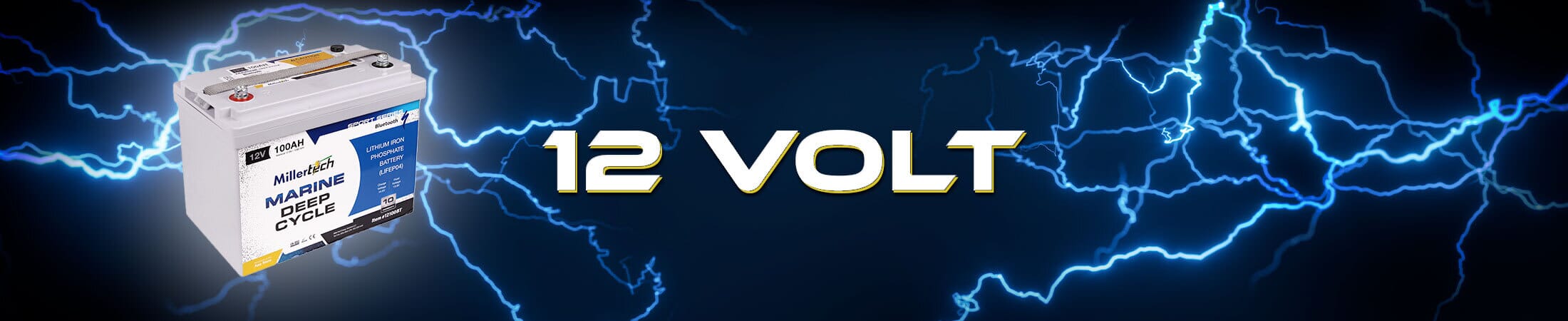 12V Batteries - Miller Tech