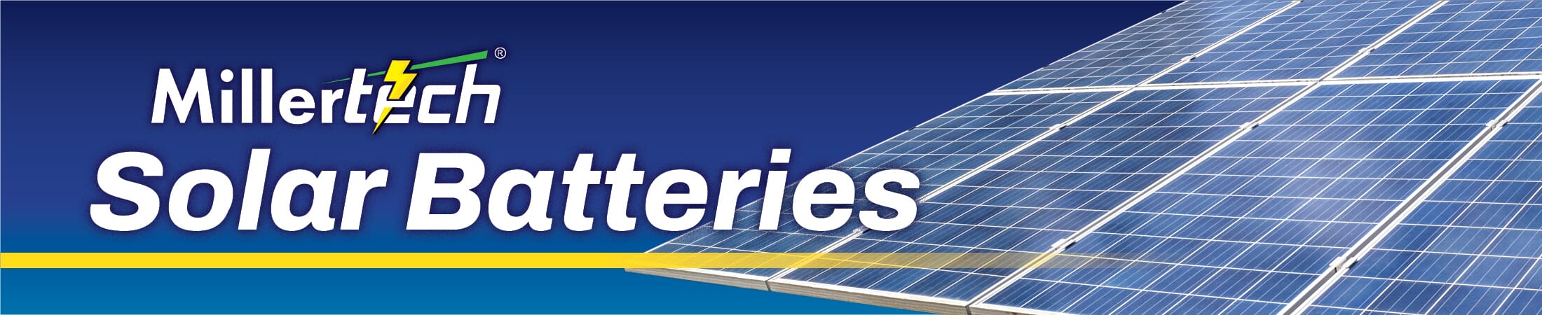 Solar Batteries - Millertech